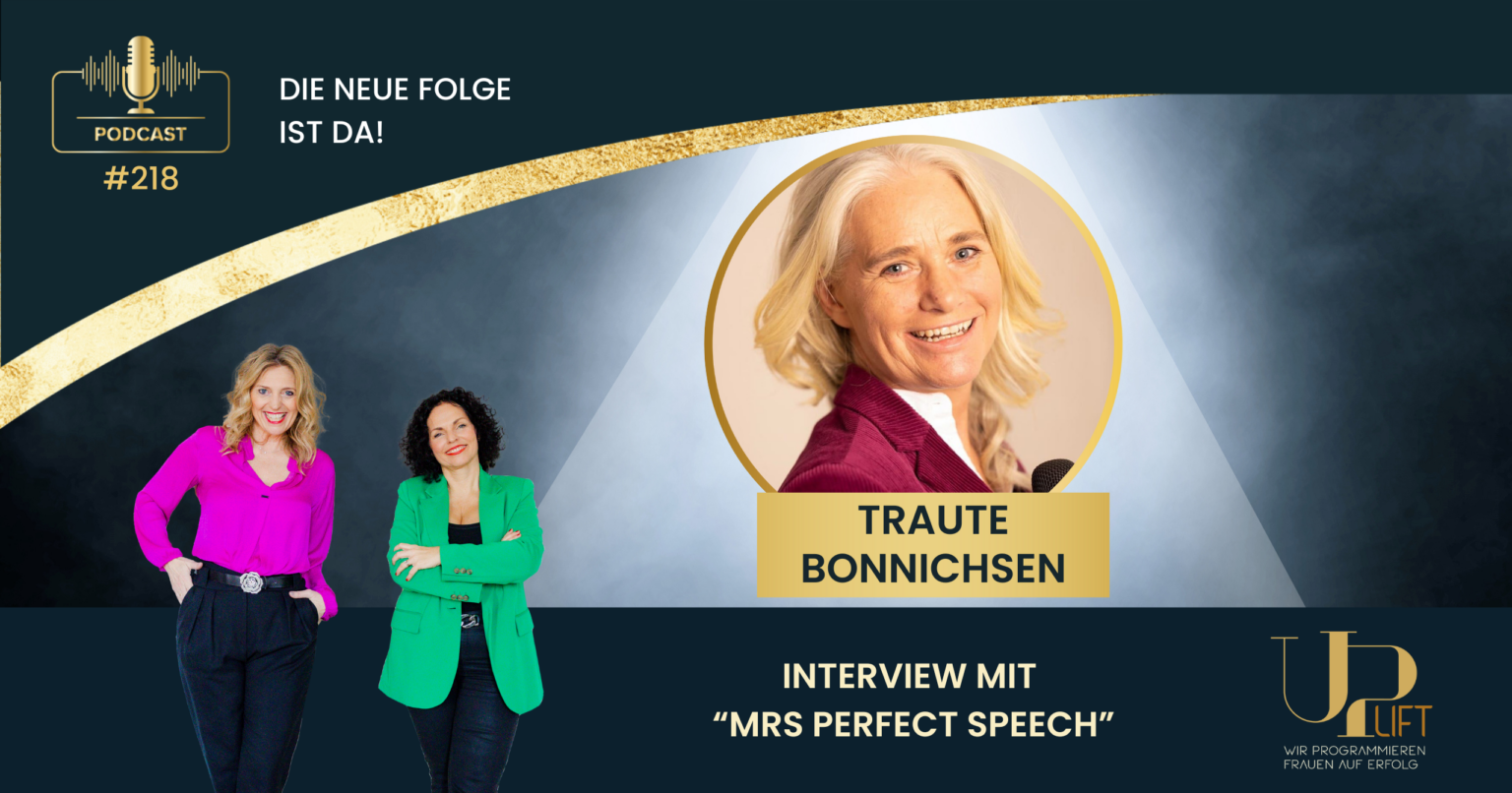#218 Podcast-Interview mit Mrs Perfect Speech Traute Bonnichsen ...